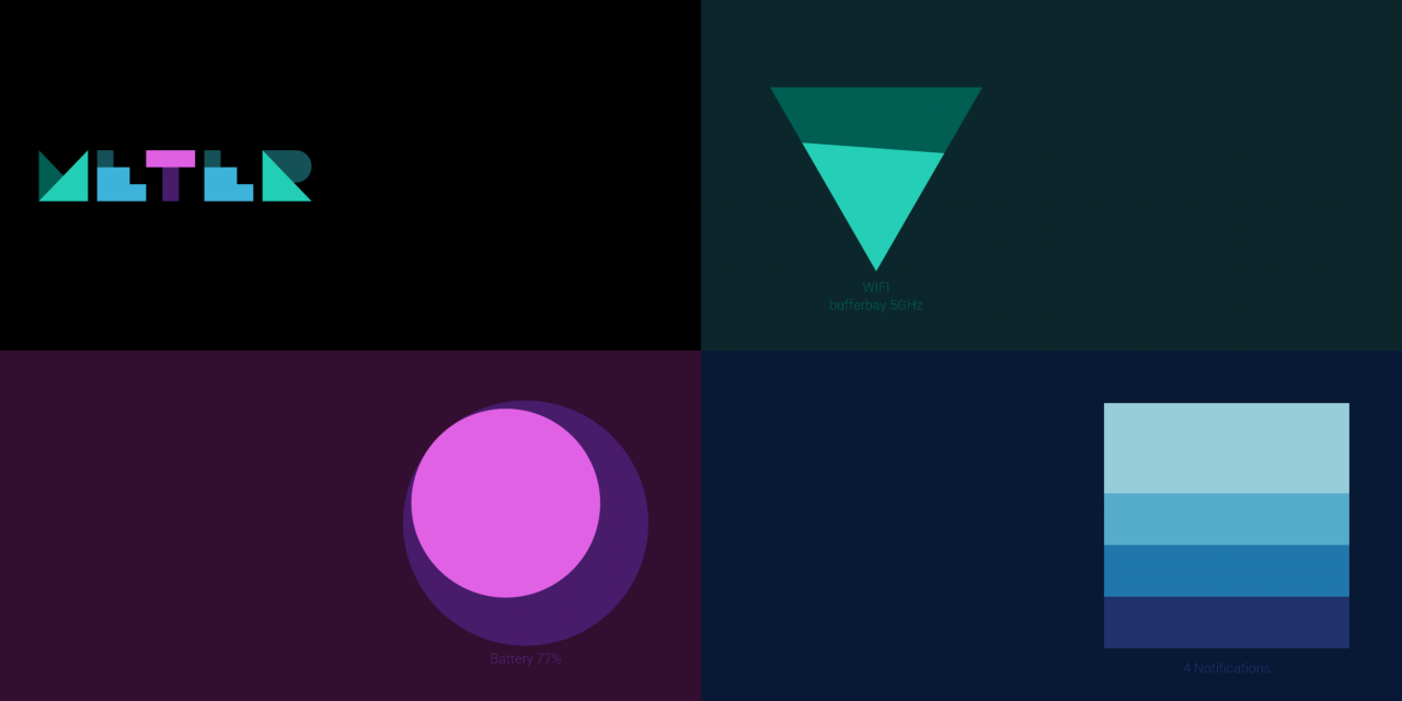 Google Meter превращает обои для Android в полезный живой виджет ...