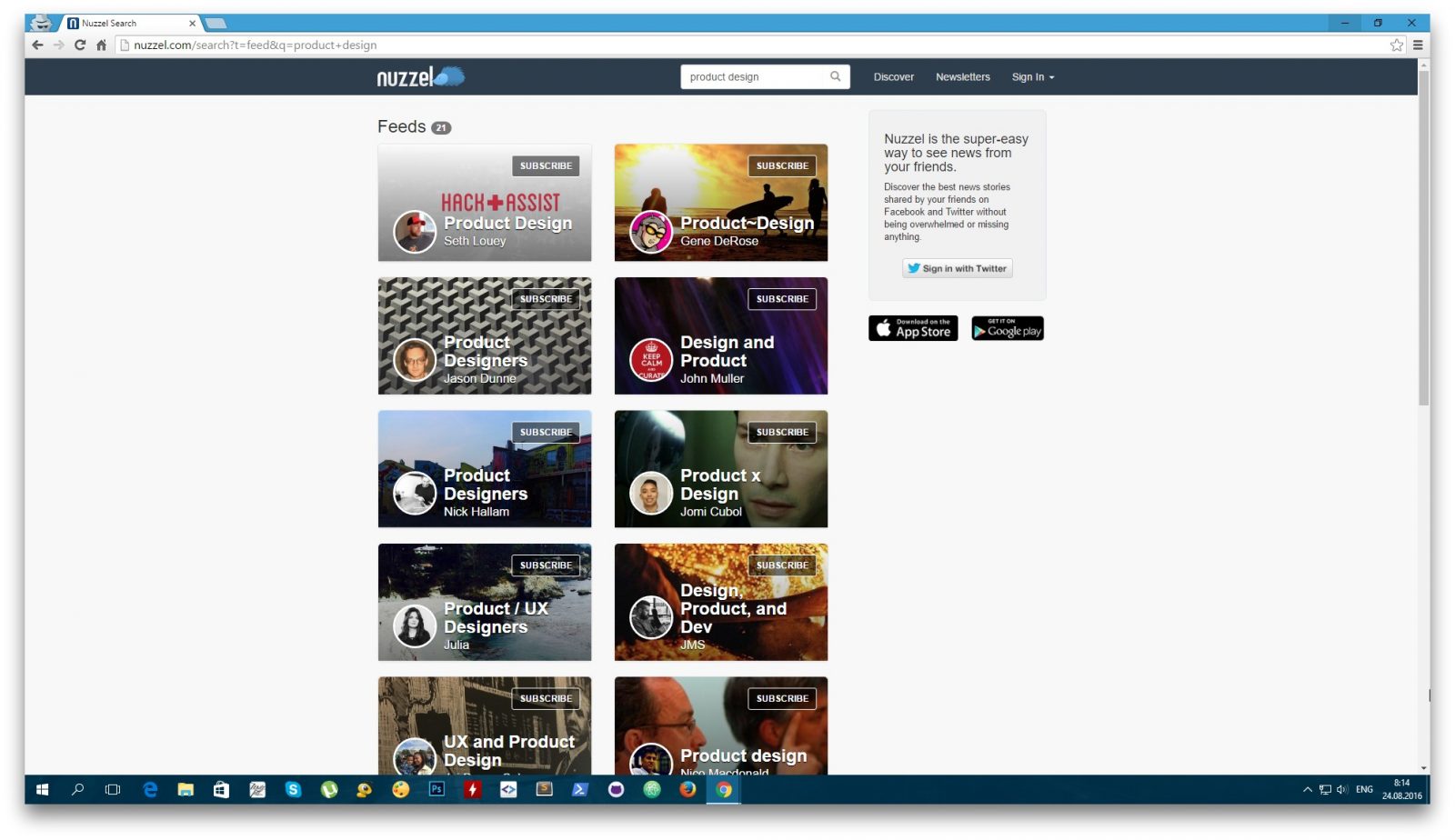 Nuzzel — удобный способ получать лучший контент от лидеров из любой ...
