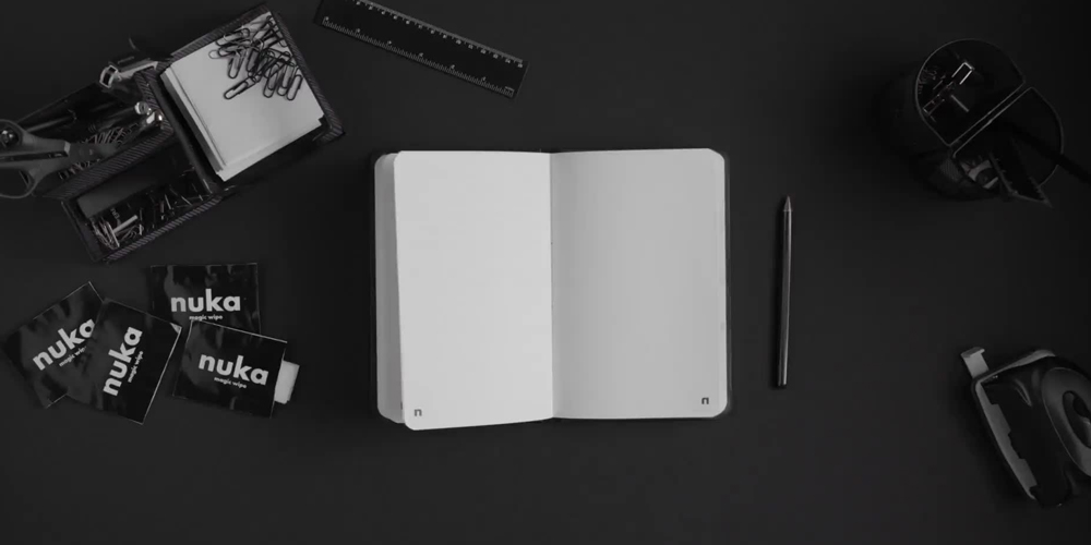 Nuka: вечный блокнот с обновляемыми страницами, которые нельзя порвать ...