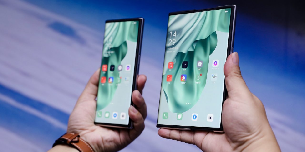 OPPO показала растягивающийся смартфон и новые AR-очки — Лайфхакер