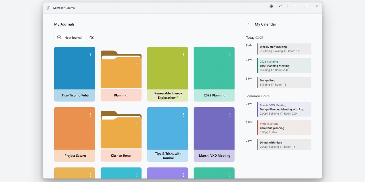 Microsoft запускает Journal — Windows-приложение для рукописных заметок ...
