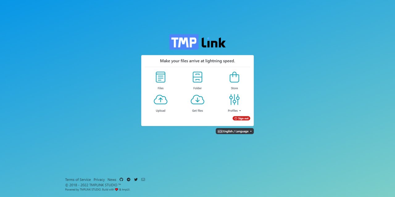 TMP Link — сервис для быстрого обмена файлами — Лайфхакер