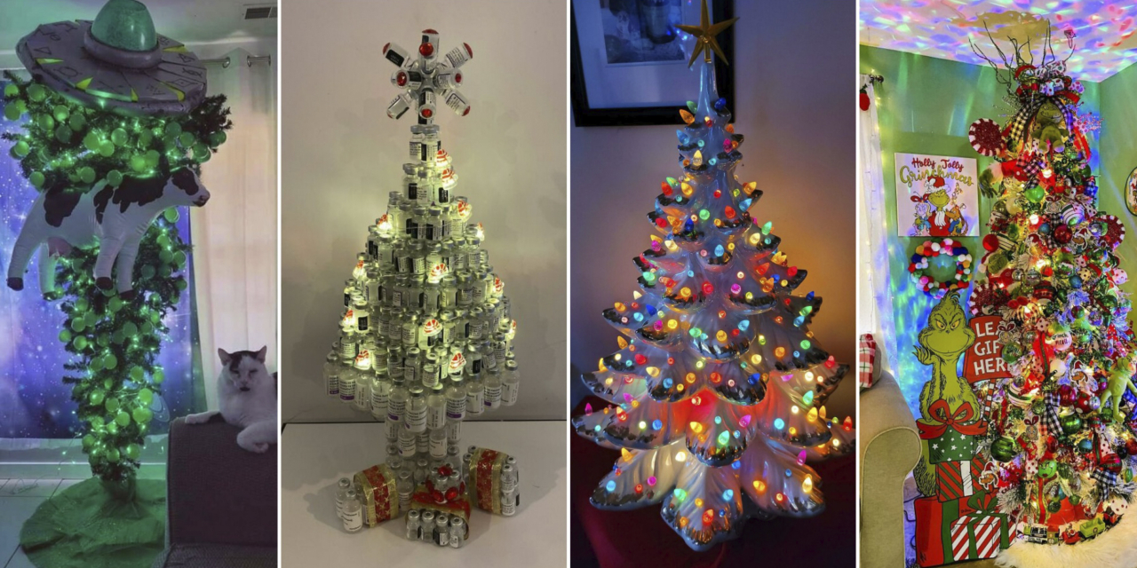Пользователи Сети показали самые необычные новогодние ёлки: 20 фото ...
