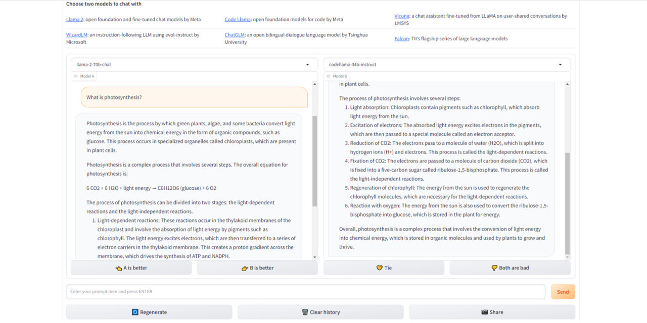 Chatbot Arena поможет сравнить возможности нейросетей по одинаковым ...