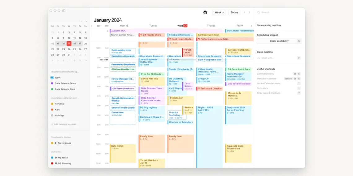 Notion запустил новое приложение Calendar — Лайфхакер