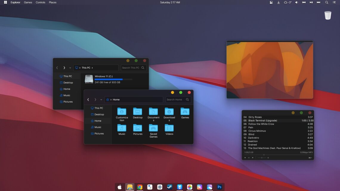 10 лучших сторонних тем для Windows 11 — Лайфхакер