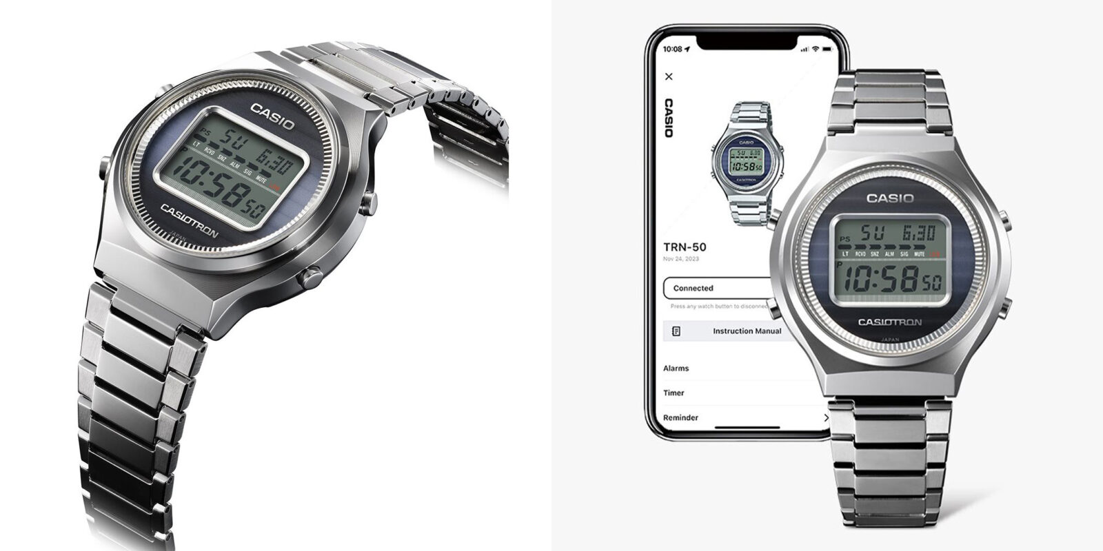 Casio перевыпустила легендарные часы Casiotron, добавив подключение к ...