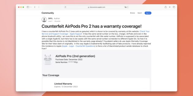 10 способов отличить оригинальные AirPods от подделки — Лайфхакер