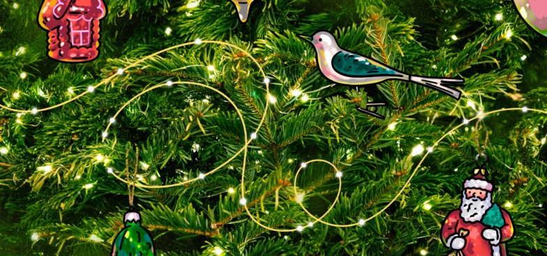Как намотать на ёлку гирлянду «Роса» — Лайфхакер